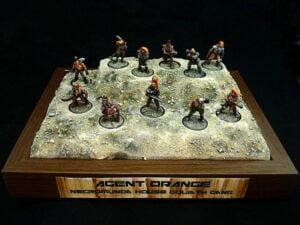 Making display base for 12 or so characters - Tutorial • Chest of Colors