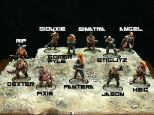 Making display base for 12 or so characters - Tutorial • Chest of Colors