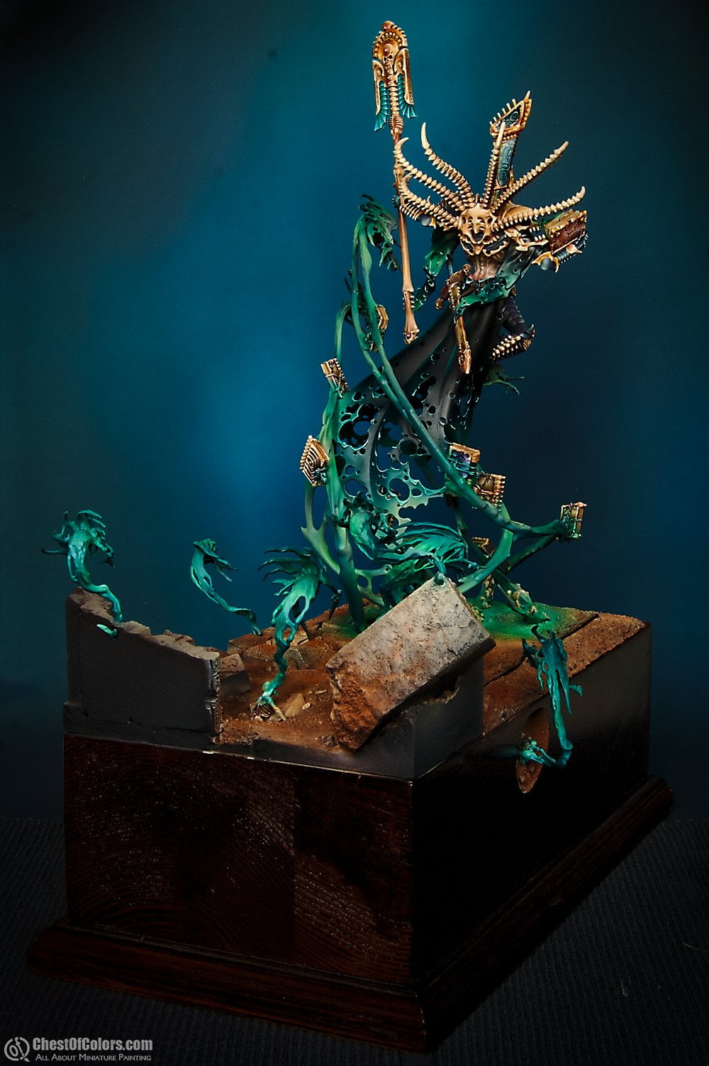 Nagash, Supreme Lord of Undead - by Benathai • Chest of Colors
