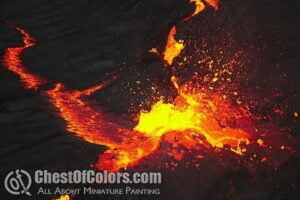 How to make lava splashes - Tutorial • Chest of Colors