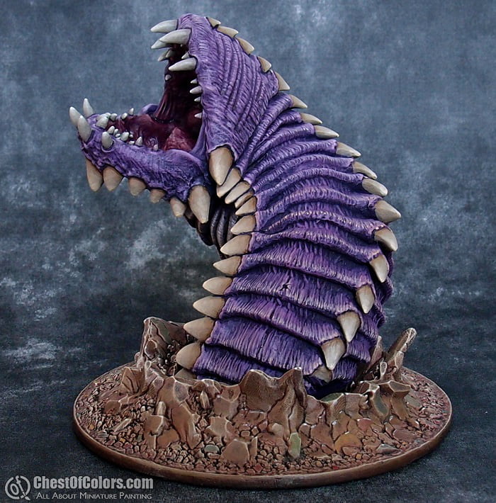 Giant Purple Worm • Chest of Colors