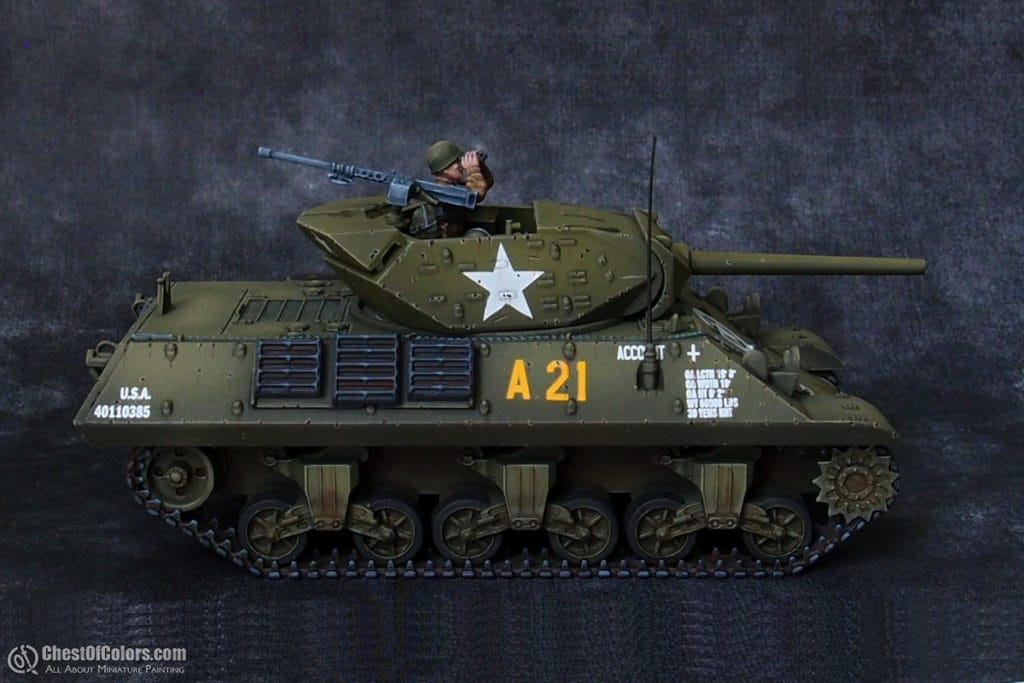 M10 tank destroyer • Chest of Colors