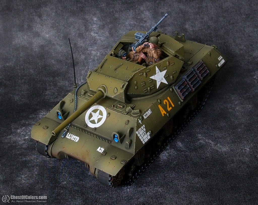 M10 tank destroyer • Chest of Colors