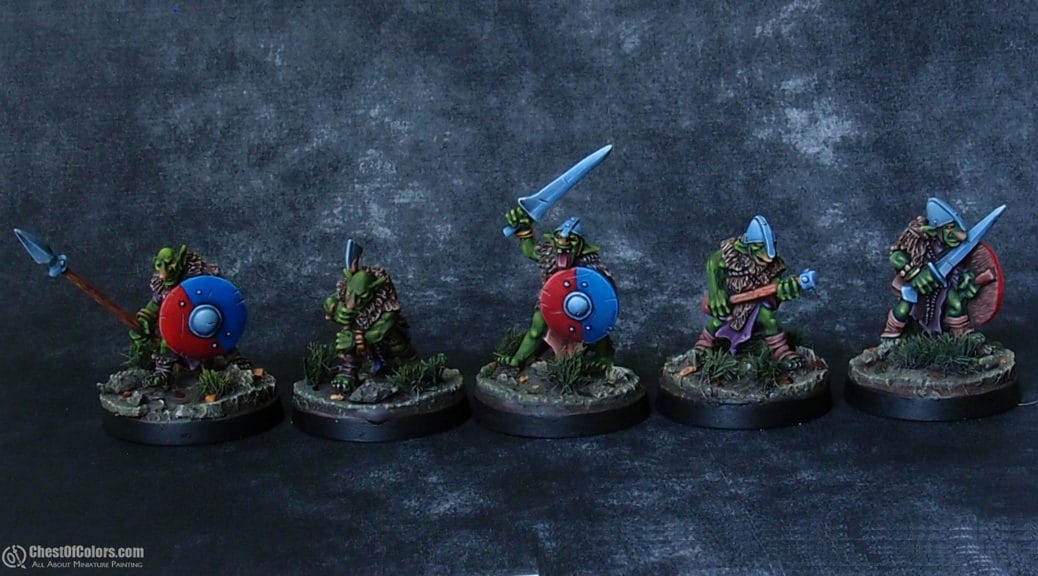 Goblin crowd • Chest of Colors
