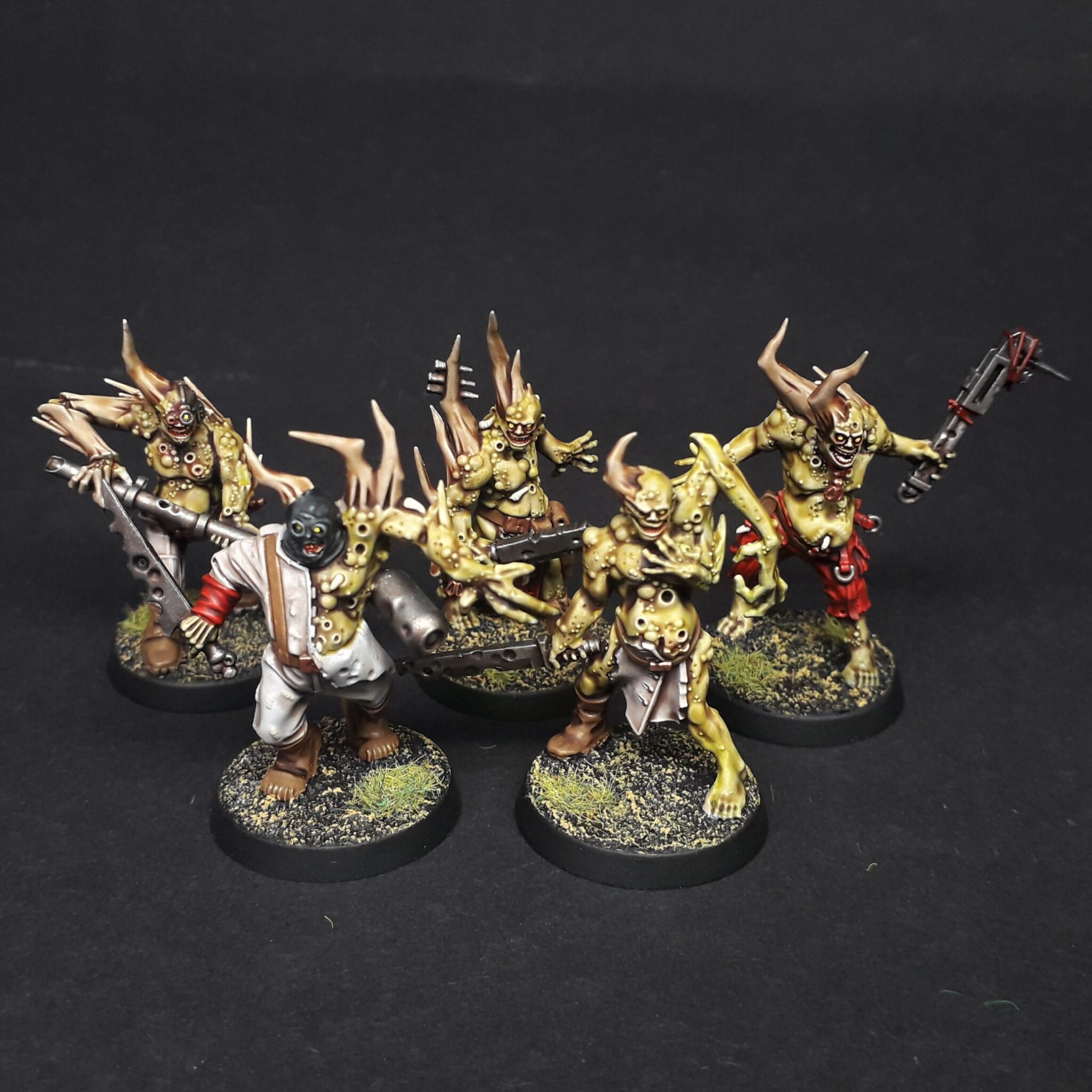 Plague Marines commission completed! • Chest of Colors