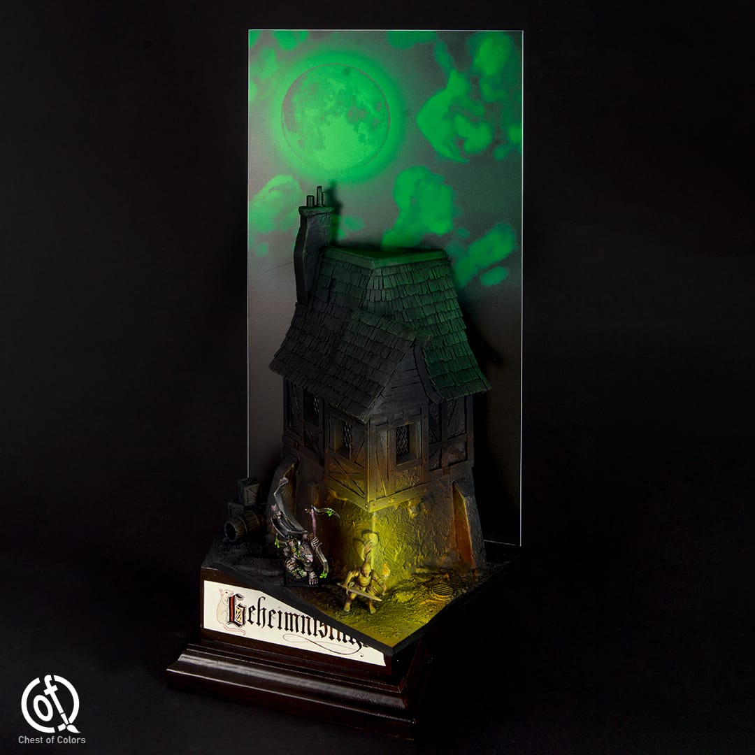 Geheimnistag, or Deathmaster Snikch's scenic base • Chest of Colors
