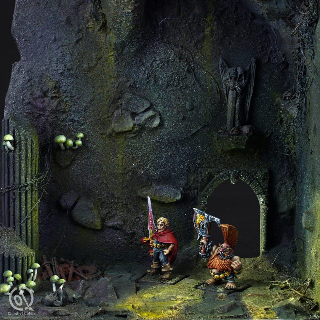 Gotrek and Felix diorama • Chest of Colors